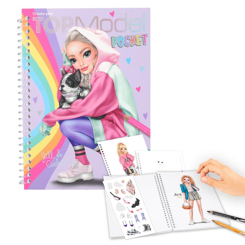Top Model Pocket Colouring Book 120pg – Toyville - South Africa