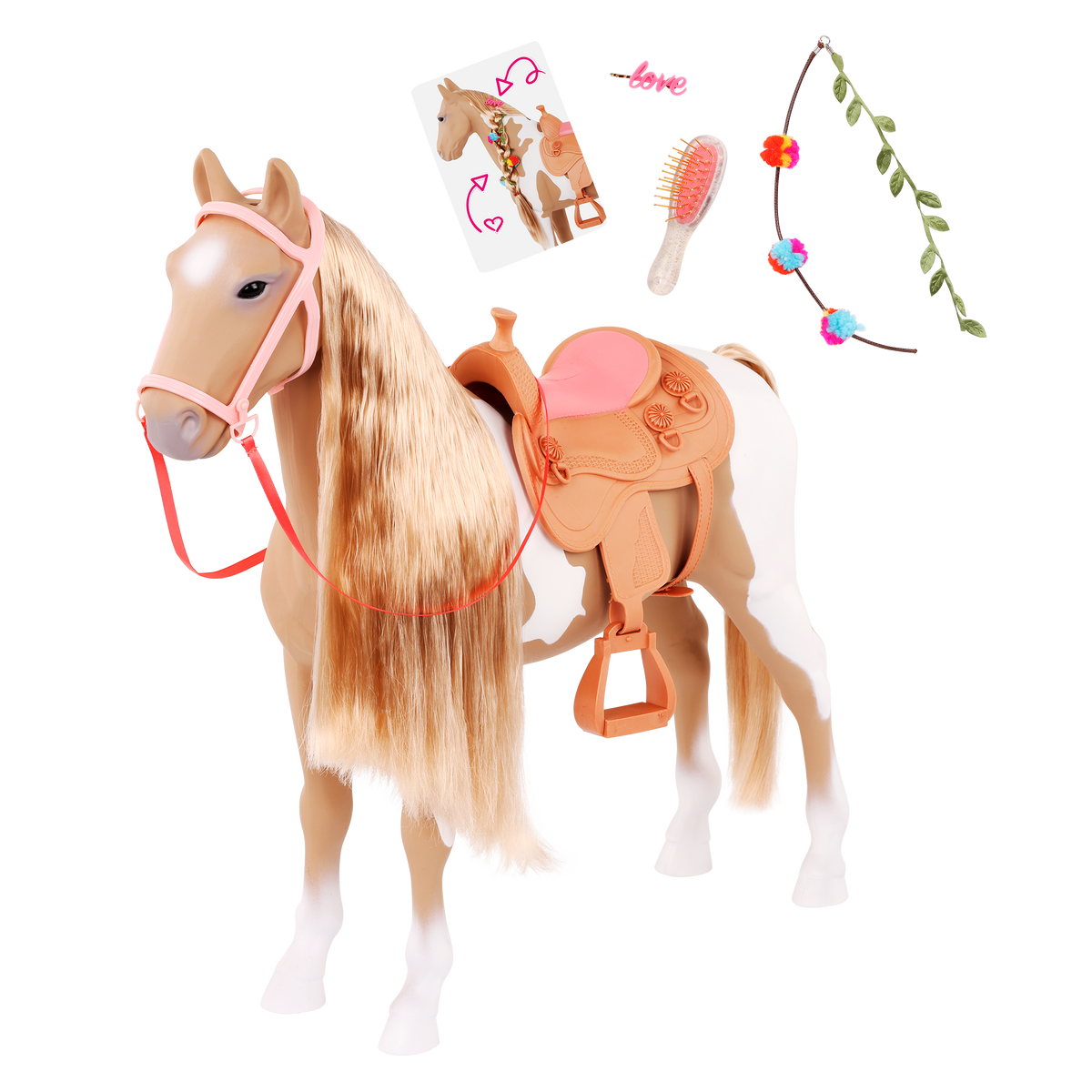 OG Horse 20 Inch Hair Play Palomino Horse – Toyville - South Africa