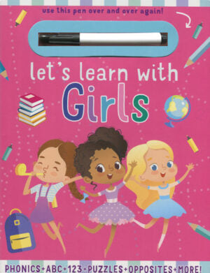 Let's Learn with Girls Wipe Clean – Toyville - South Africa