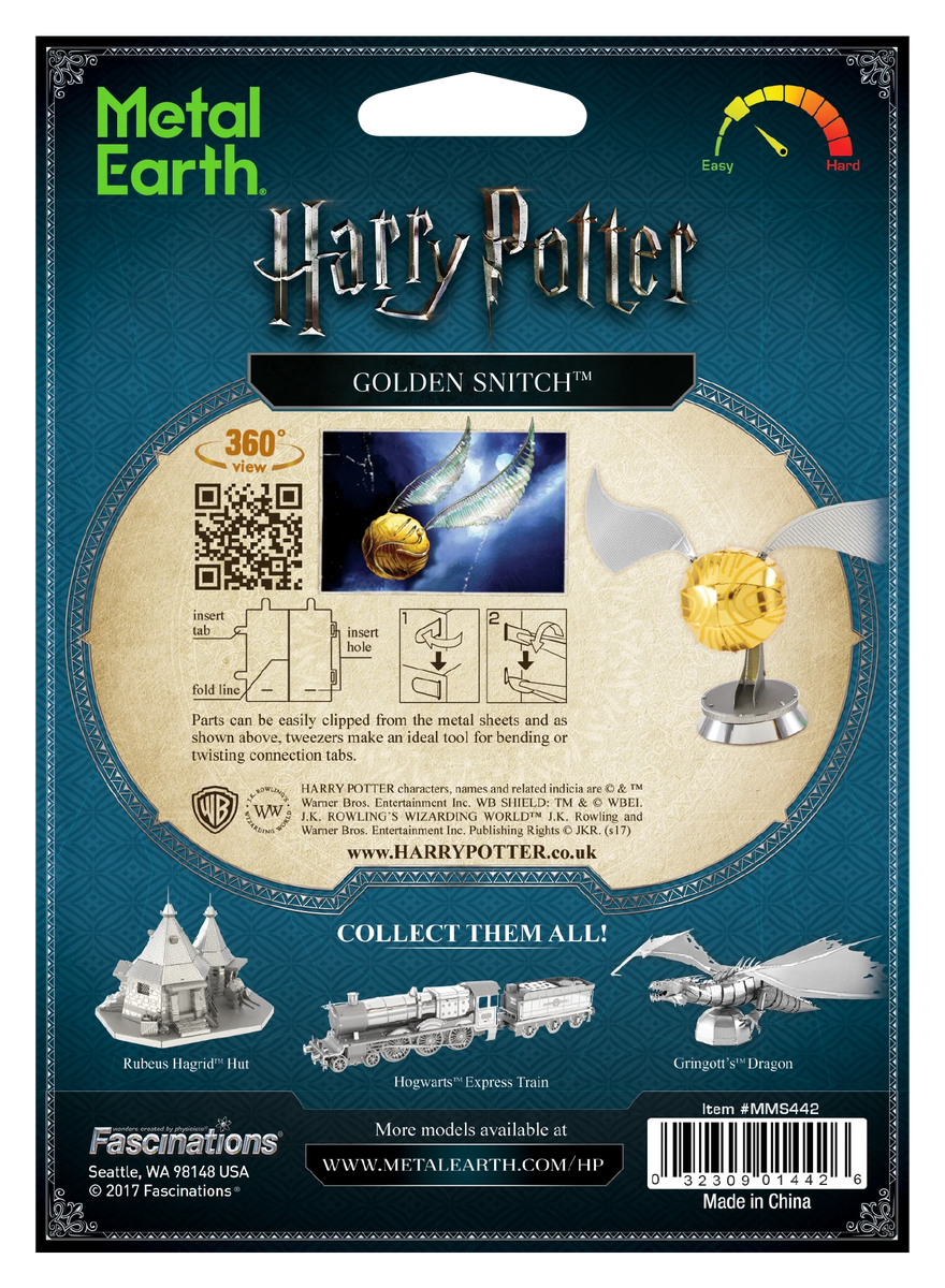 Puzzle 3D Golden Snitch (Harry Potter) – Toyville - South Africa