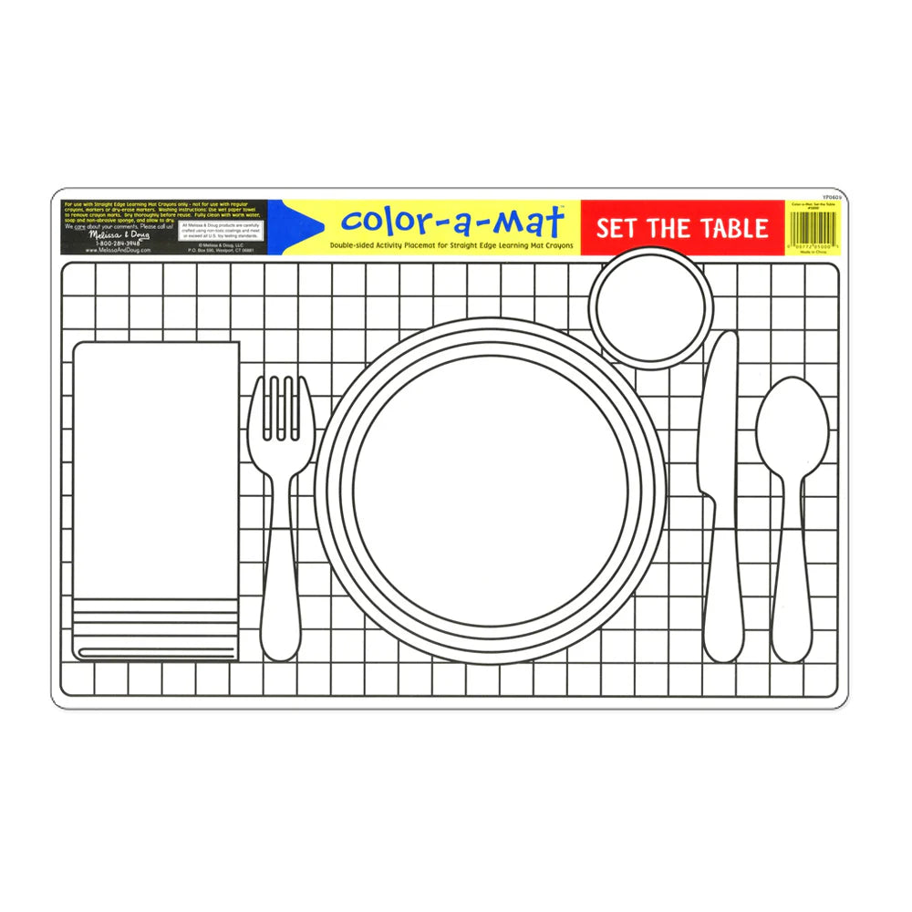 Set The Table Colour A Mat – Toyville - South Africa
