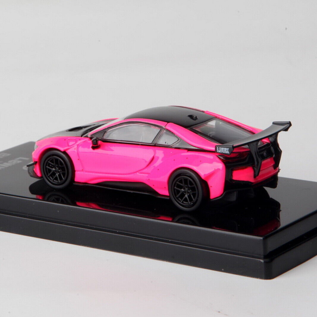 BMW Liberty Walk I8 Hot Pink & Black Accent (scale 1 : 64) – Toyville ...