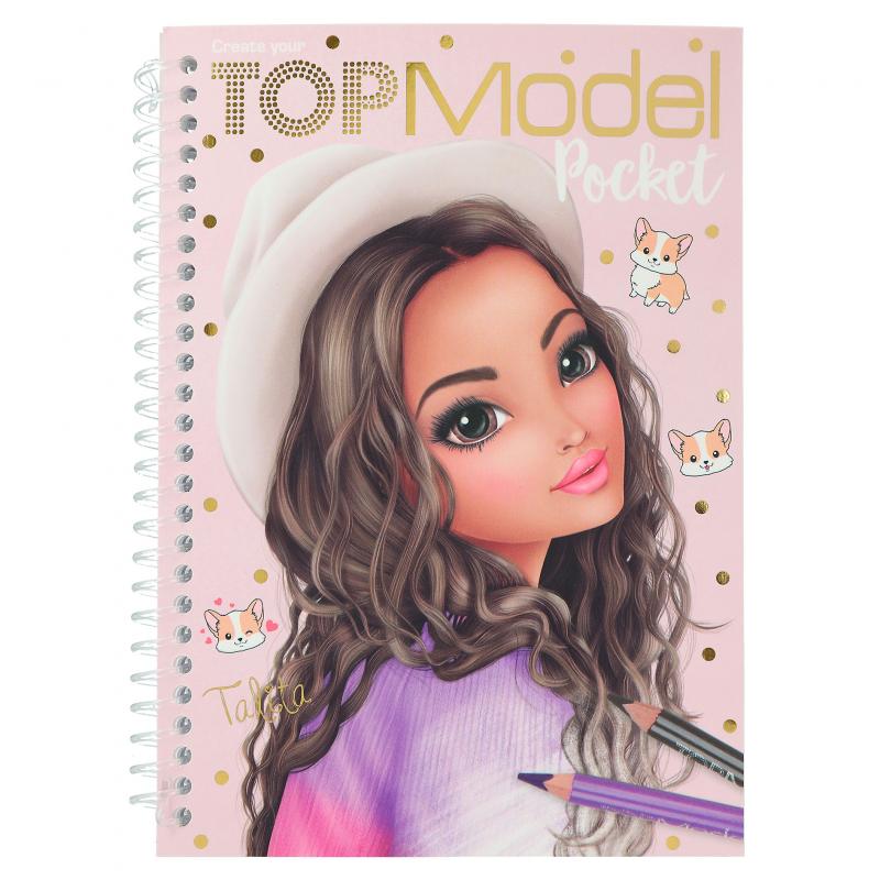 Top Model Pocket Colouring Book – Toyville - South Africa